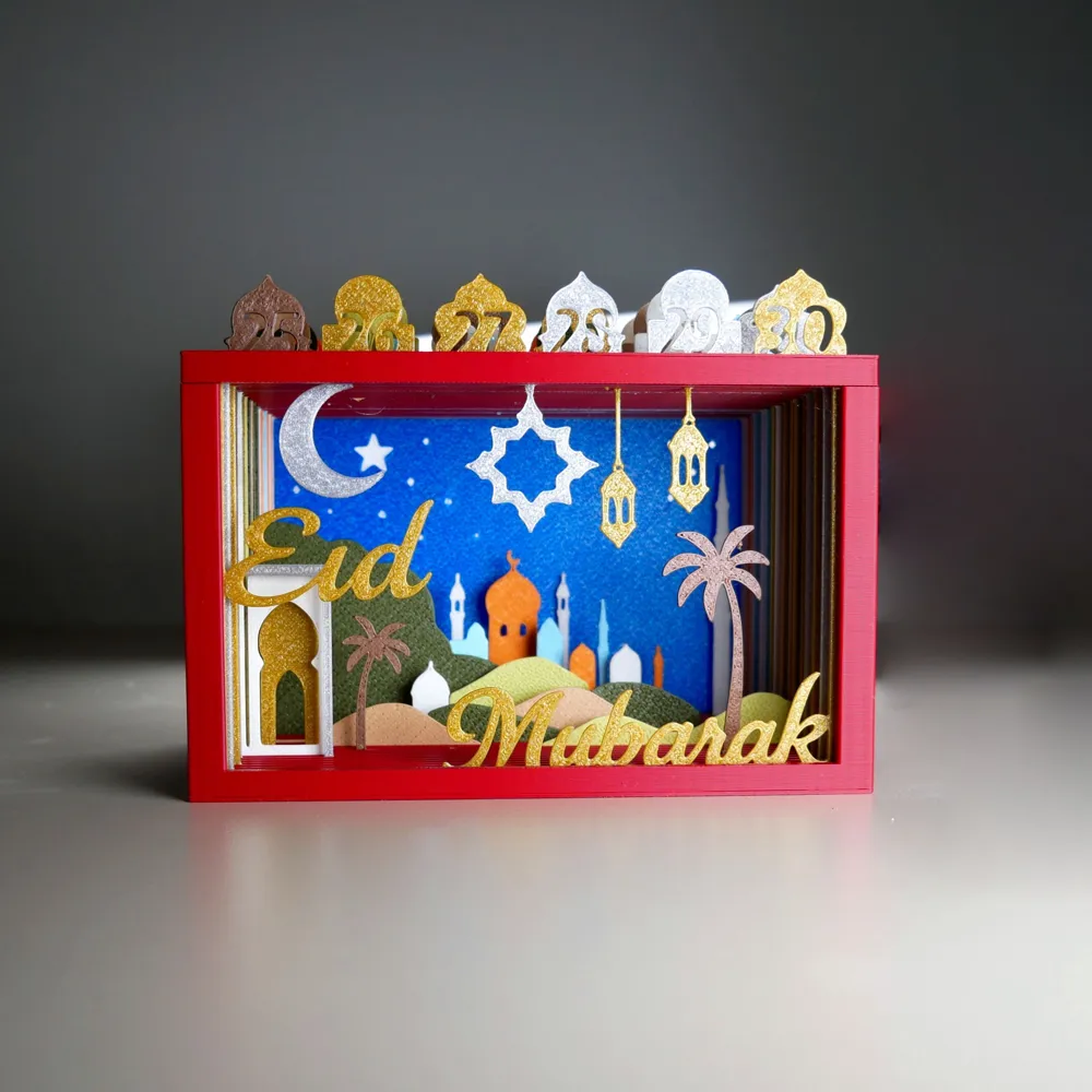Ramadan Calendar - Free 3D Print Model - MakerWorld