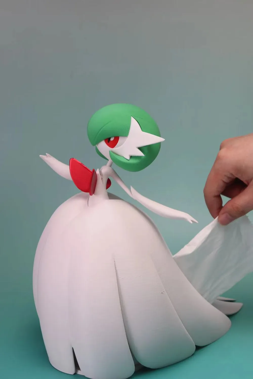 mega Gardevoir tissue box/night light - Free 3D Print Model - MakerWorld