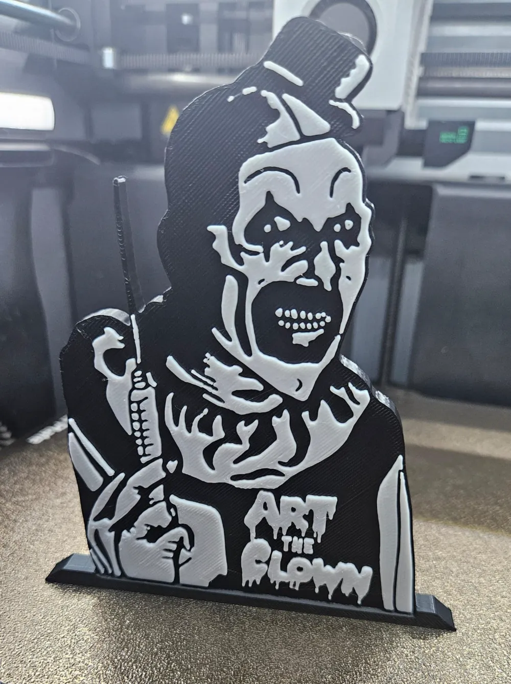 Art the Clown Table Stand by 5kyrunn3r - MakerWorld