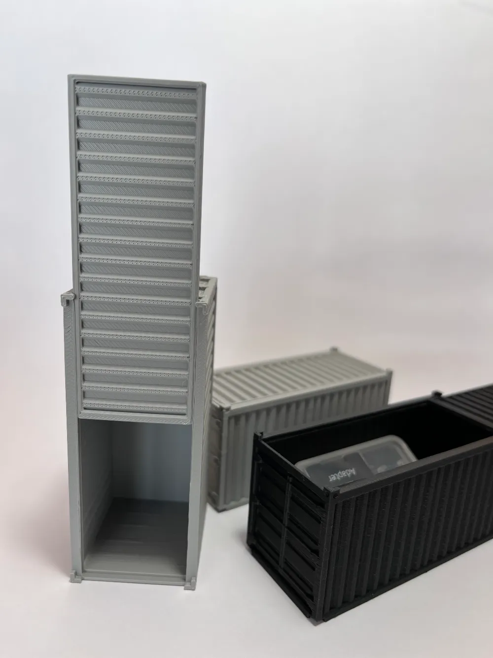 shippingcontainer with a sliding cover - Free 3D Print Model - MakerWorld