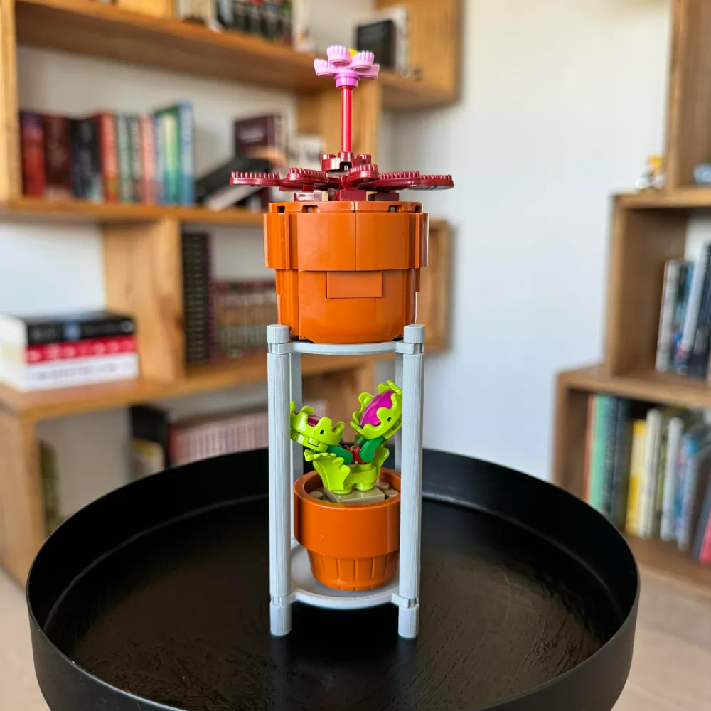 Bald Oliv - A Miniature Tiered Plant Stand - Free 3D Print Model ...