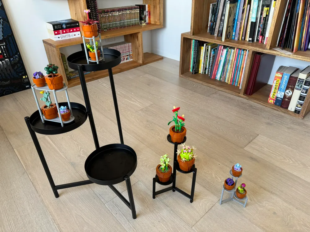 Bald Oliv - A Miniature Tiered Plant Stand - Free 3D Print Model ...