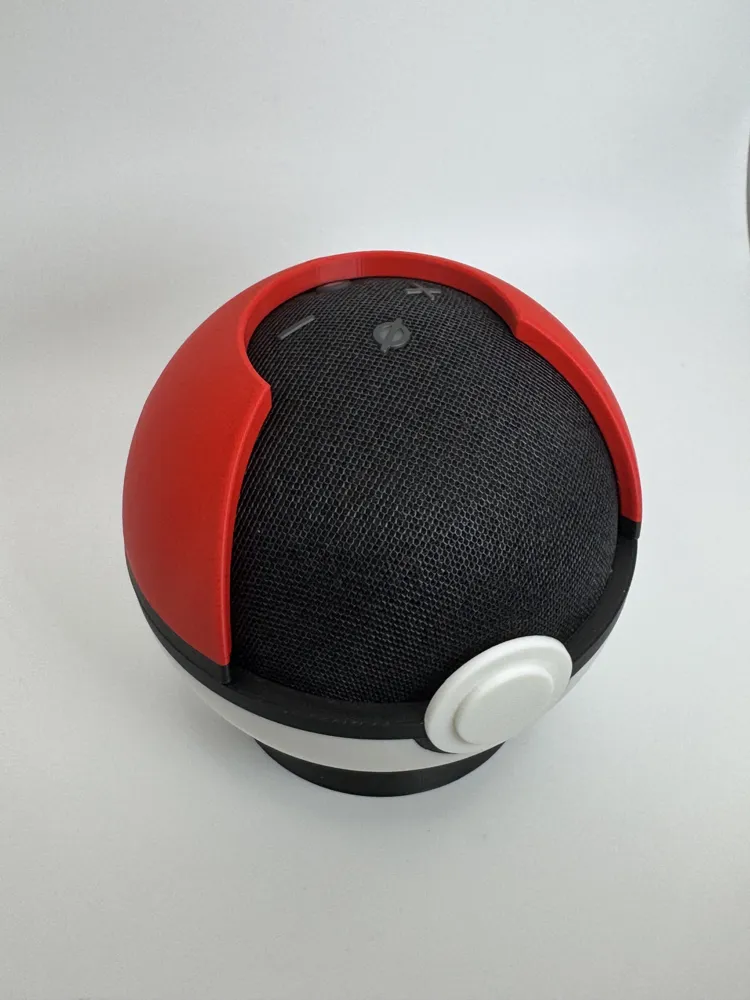 Amazon Echo Dot Alexa Dock poké ball Edition by KD3D MakerWorld ...