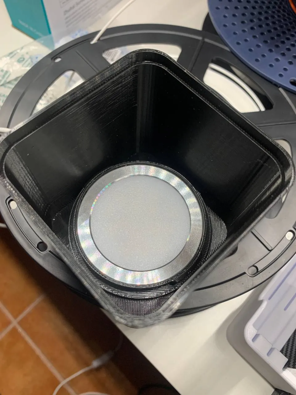 Lava floor LED lamp / LED Lamp Kit - MH001 - Free 3D Print Model ...