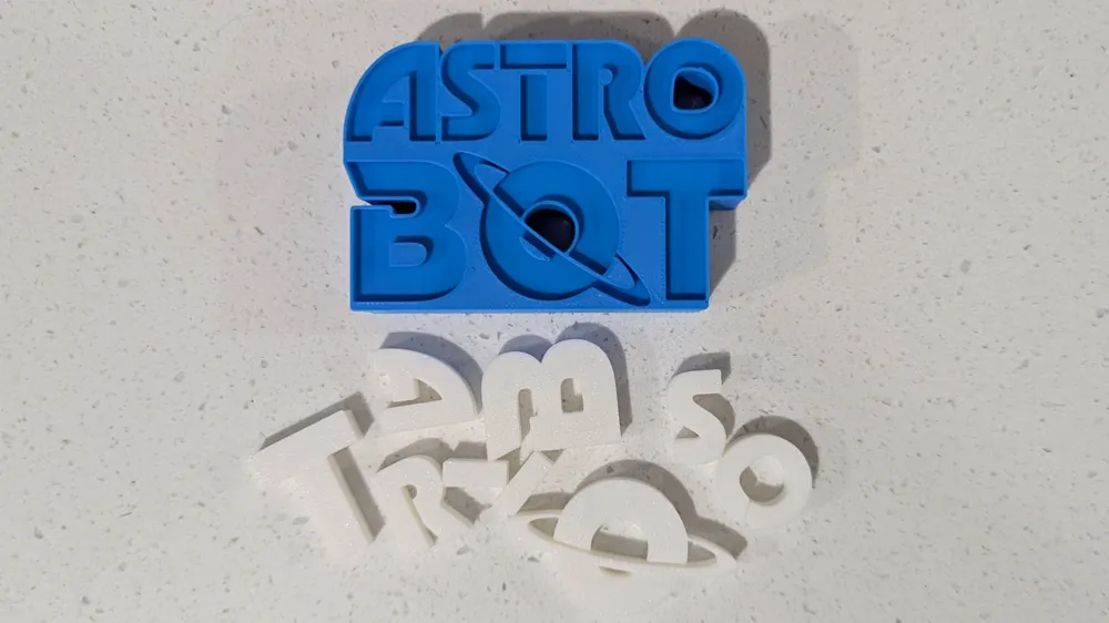 Astro Bot Logo - Free 3D Print Model - MakerWorld