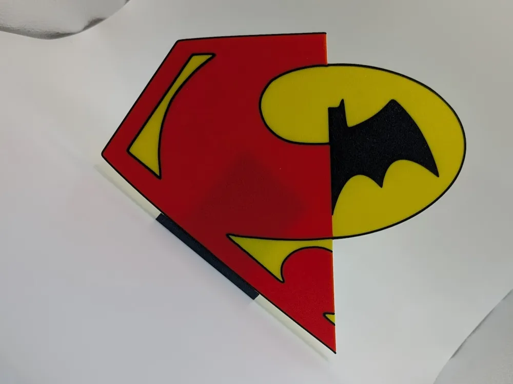 Composite Superman shield - Free 3D Print Model - MakerWorld