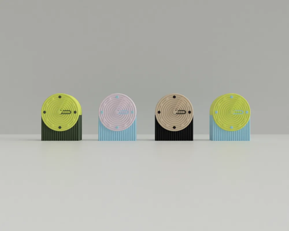 Modern Minimalist Waving Clock by Robota MakerWorld: Download Free 3D ...