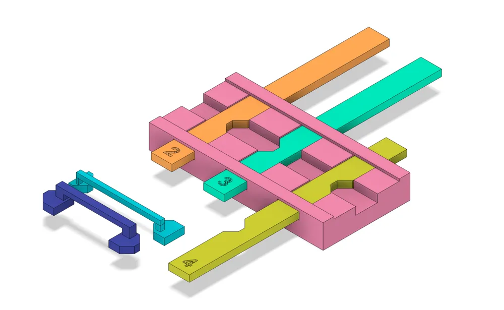 Mechanical railway signal box interlocking model by Robin Wilson ...