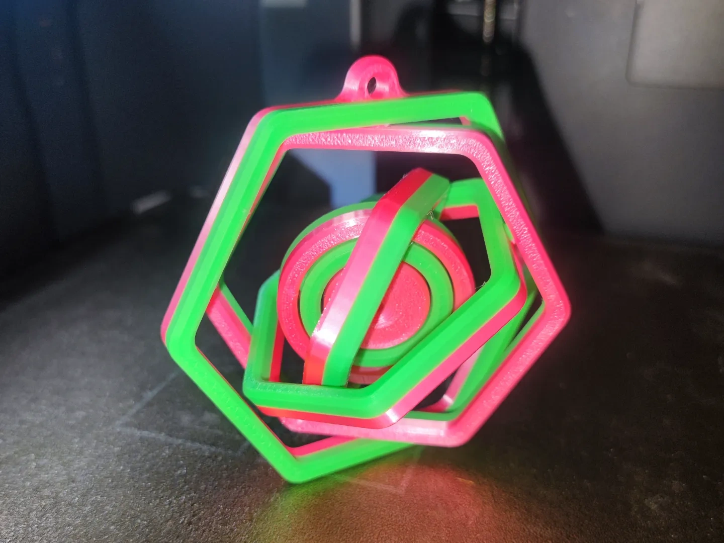 Fingertip Gyro - Keychain - Fidget Toy by AO0o - MakerWorld