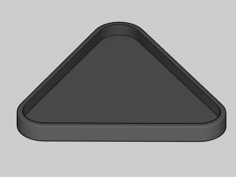 simple triangular tray by nova - MakerWorld