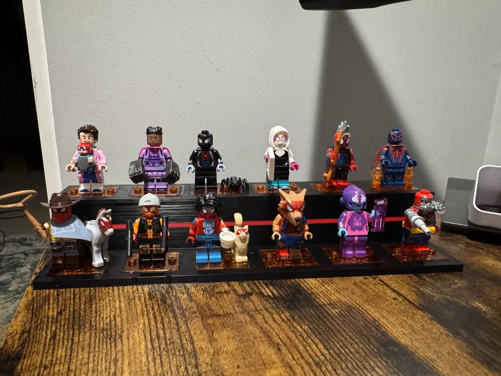 Spider-Man Across the SpiderVerse Minifigure Stand by AlphaVictor ...