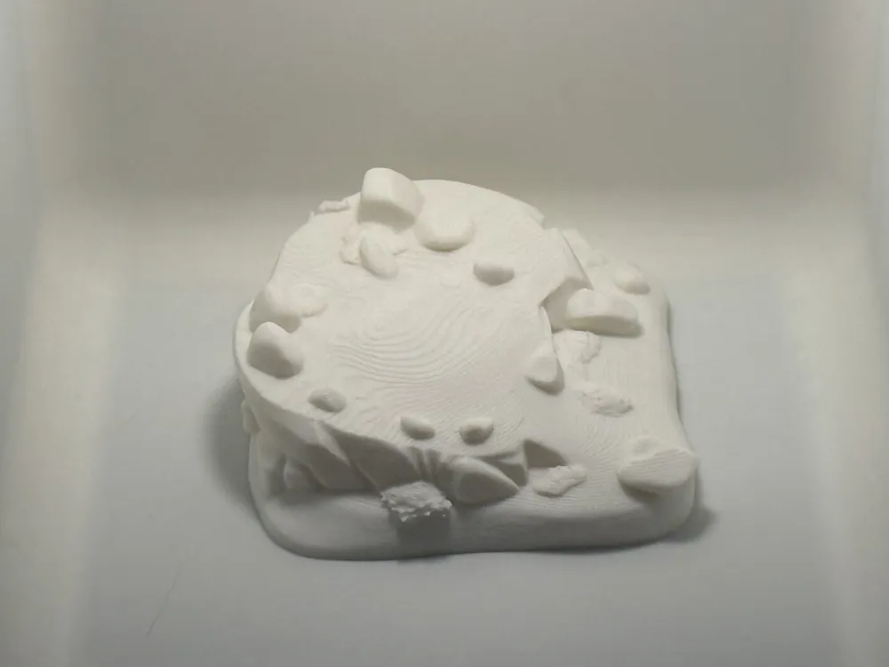 Rugged Sloped Rocky Terrain Platform Base - Free 3D Print Model ...