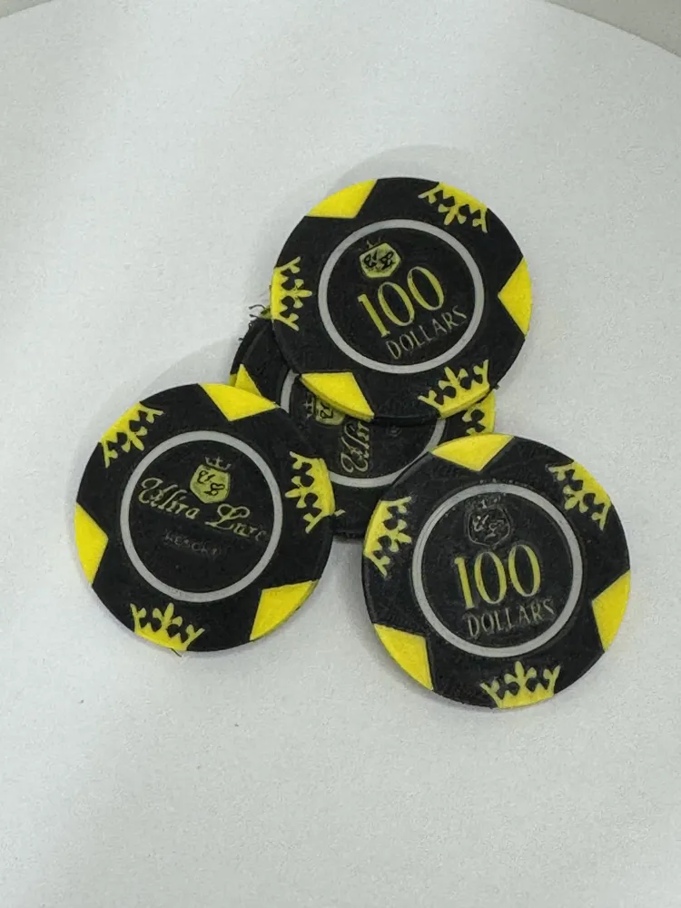 Fallout New Vegas Ultra-Luxe Poker chip by NerdForge go MakerWorld ...