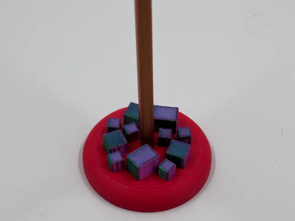 Christmas Tree Fidget Base - Free 3D Print Model - MakerWorld