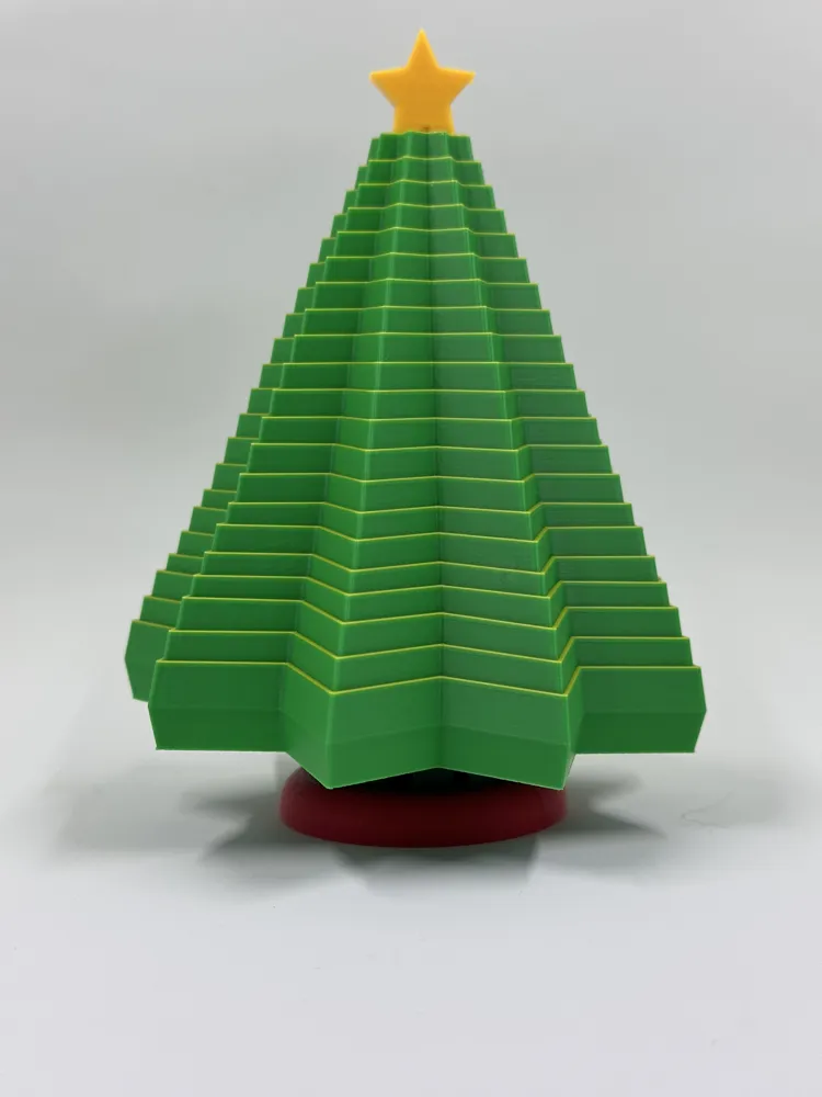 Christmas Tree Fidget Base - Free 3D Print Model - MakerWorld