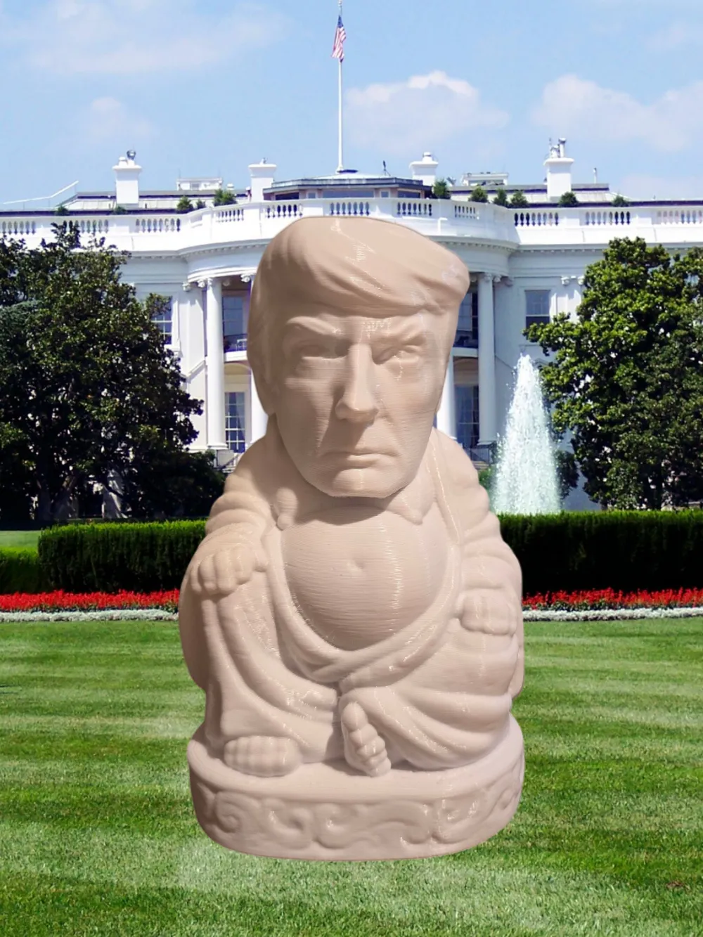 Donald Trump Buddha by maxerek - MakerWorld