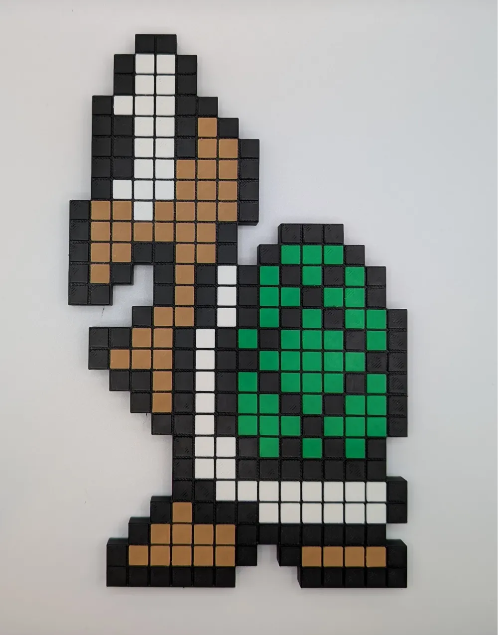 Pixel Art Model - Koopa Troopa by temmu - MakerWorld