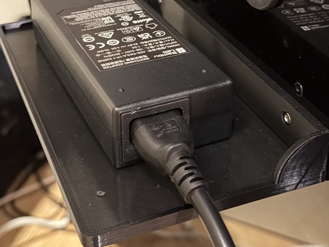 Panda Station Rear Shelf for AMS2 power brick - Free 3D Print Model ...