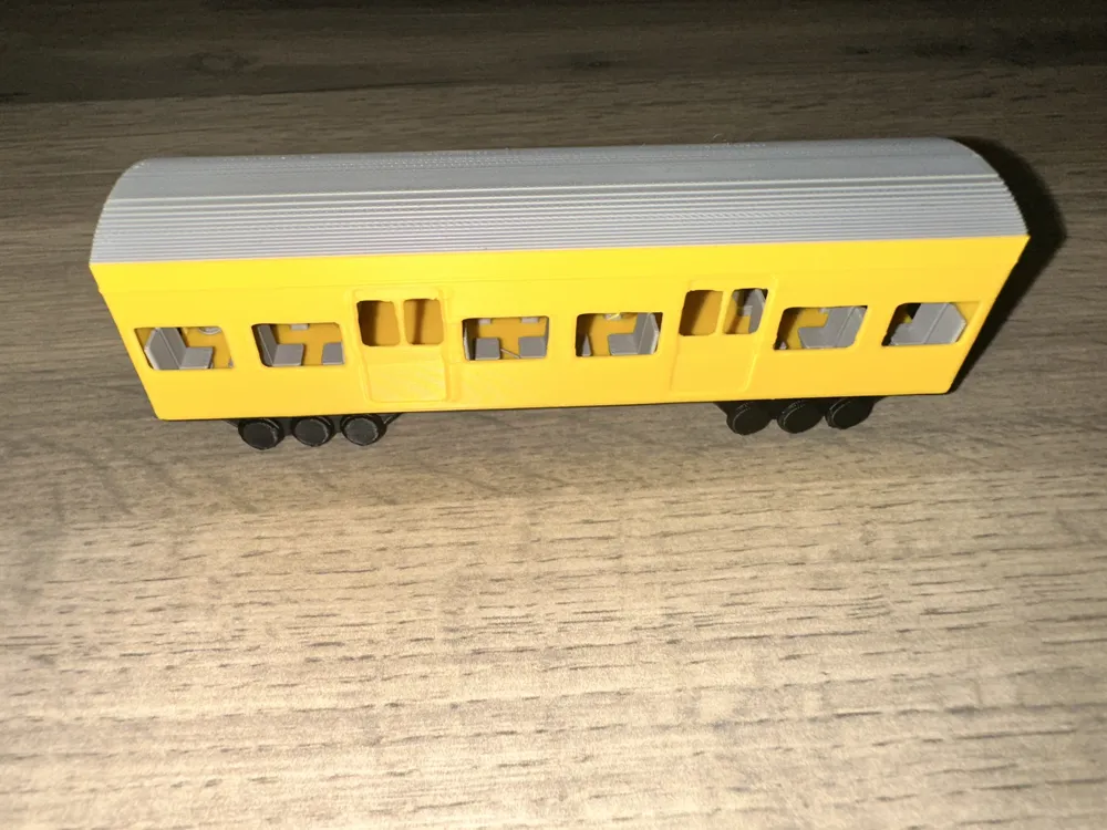 Simple realistic looking trains - Free 3D Print Model - MakerWorld