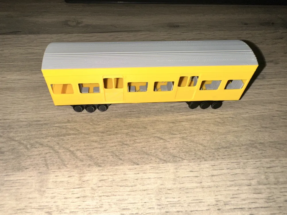 Simple realistic looking trains - Free 3D Print Model - MakerWorld