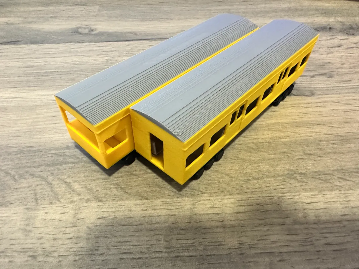 Simple realistic looking trains - Free 3D Print Model - MakerWorld