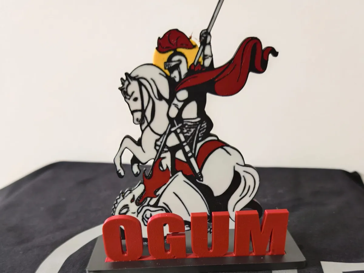 Ogum - São Jorge by Encanto3D MakerWorld: Download Free 3D Models