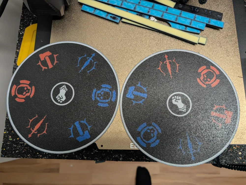 Objective Markers for Warhammer Tabletop Games by NumberEleven - MakerWorld