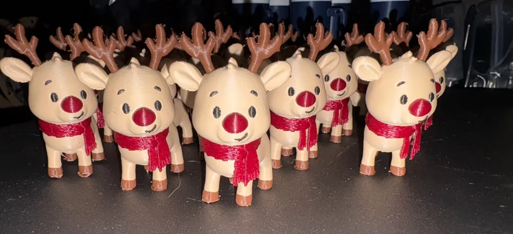 Mini Reindeer - Free 3D Print Model - MakerWorld