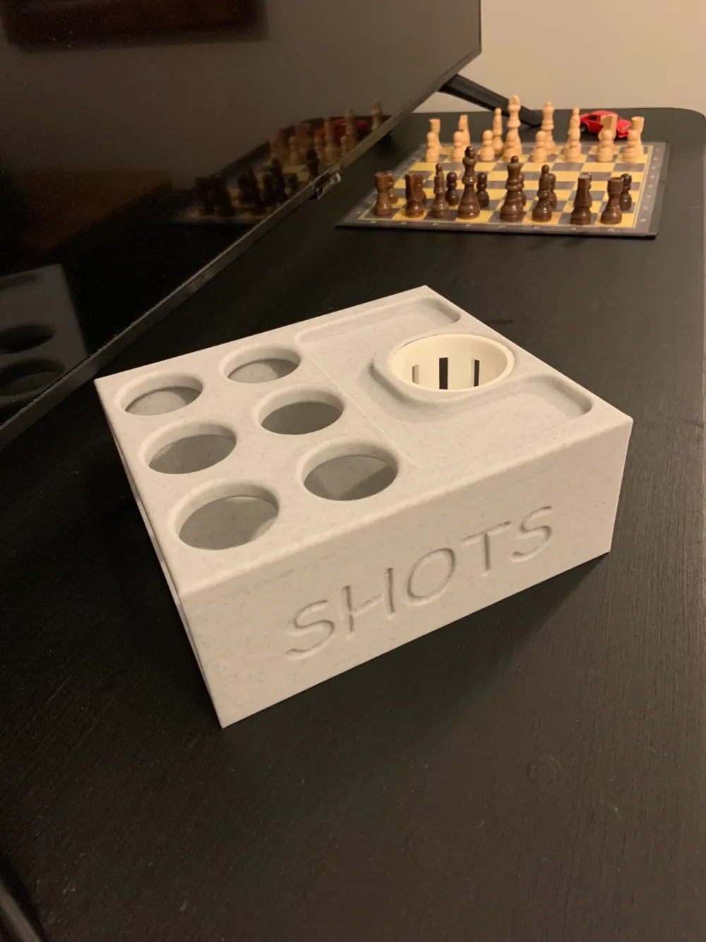 Shot glasses holder by dvkt - MakerWorld