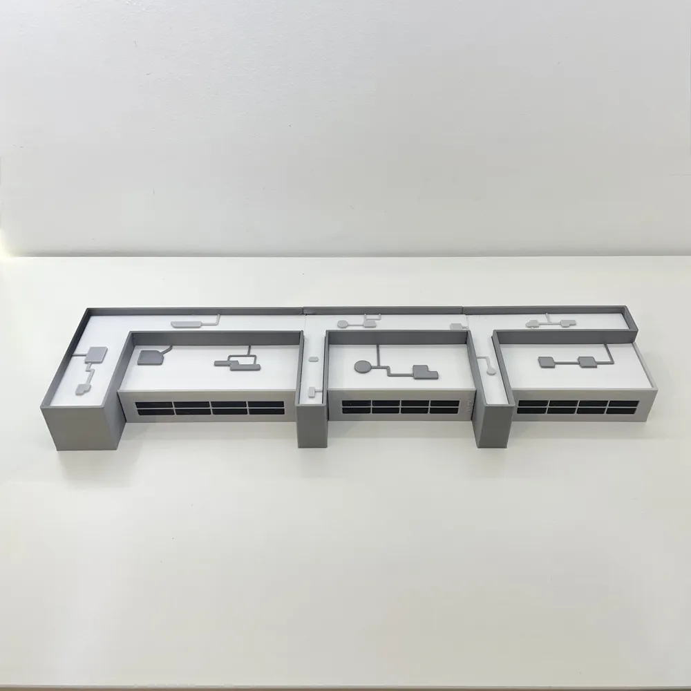 1:400 Model Aircraft Airport Terminal by OskarLabs MakerWorld: Download ...