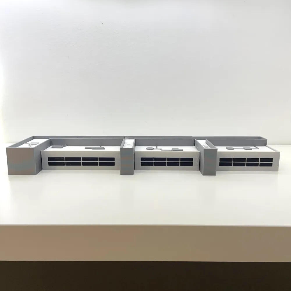 1:400 Model Aircraft Airport Terminal - Free 3D Print Model - MakerWorld