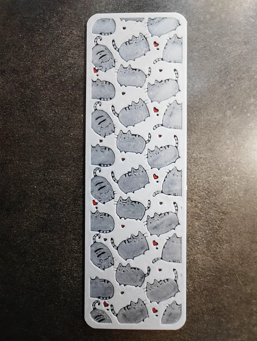 Hueforge Pusheen Bookmark by Ricio - MakerWorld