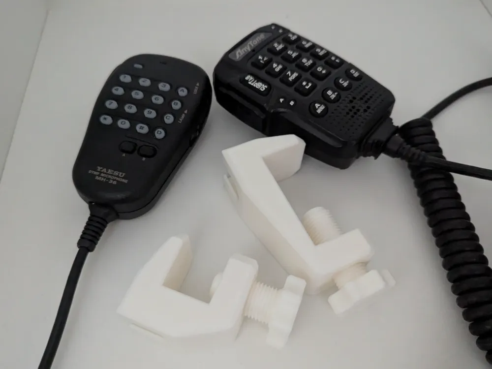 Desk Mount Mike Holder by waheiko81 MakerWorld: Download Free 3D Models