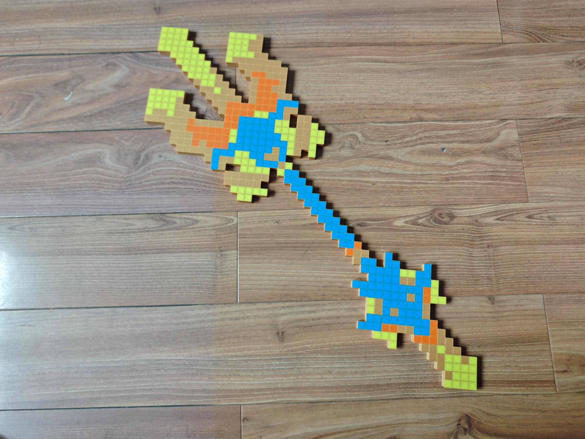 Minecraft Trident (Poseidon's Trident) by 夏至 MakerWorld: Download Free ...
