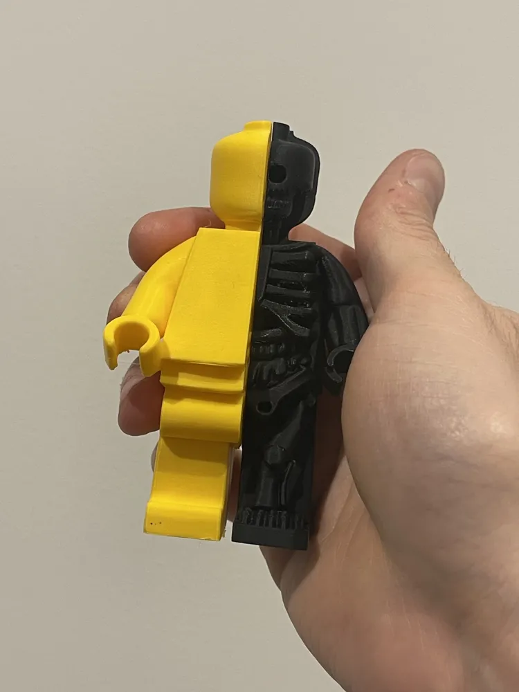 Inside the Brick: Ultimate Block-Man Skeleton - Free 3D Print Model ...
