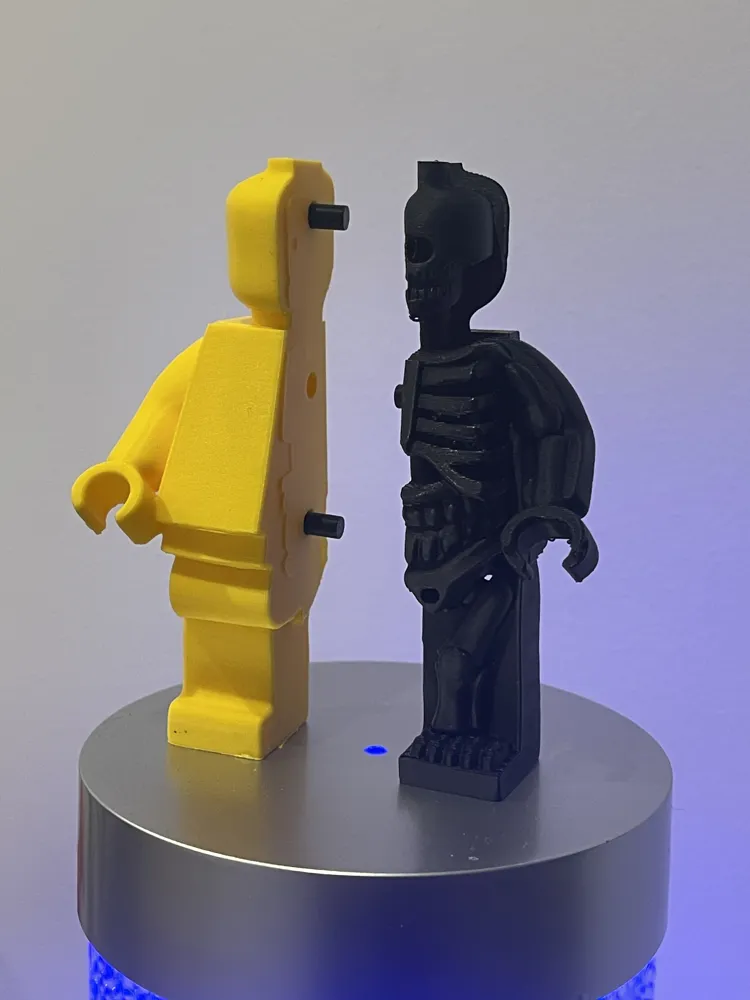 Inside the Brick: Ultimate Block-Man Skeleton - Free 3D Print Model ...