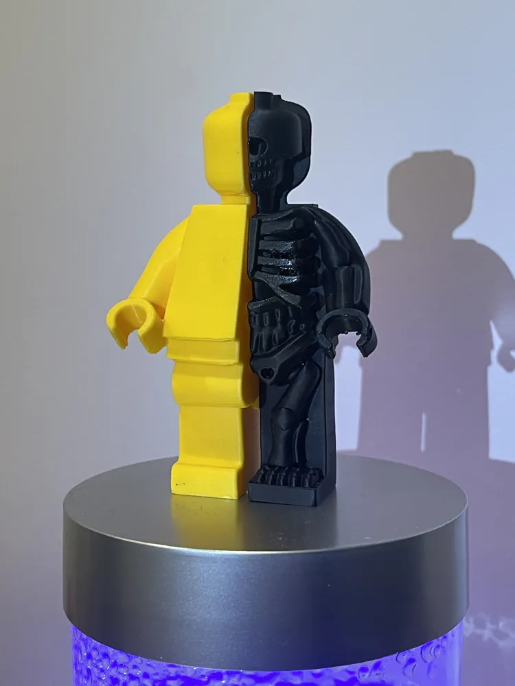 Inside the Brick: Ultimate Block-Man Skeleton - Free 3D Print Model ...
