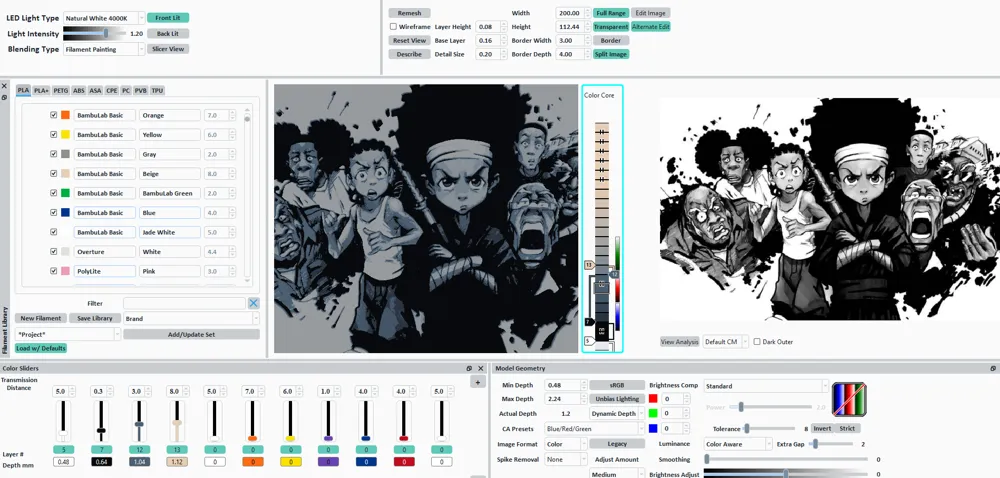 Boondocks Hueforge by demonetangel MakerWorld: Download Free 3D Models