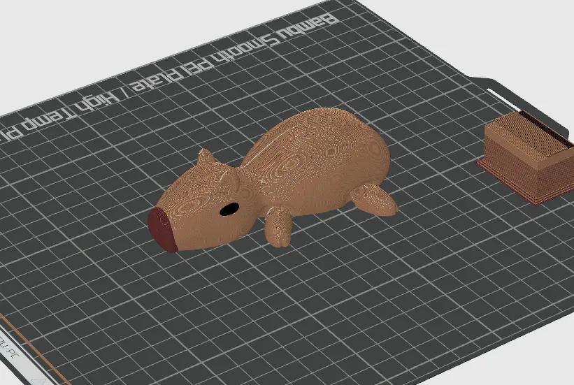 Flexi Capybara with Butt by UniDuni3d - MakerWorld