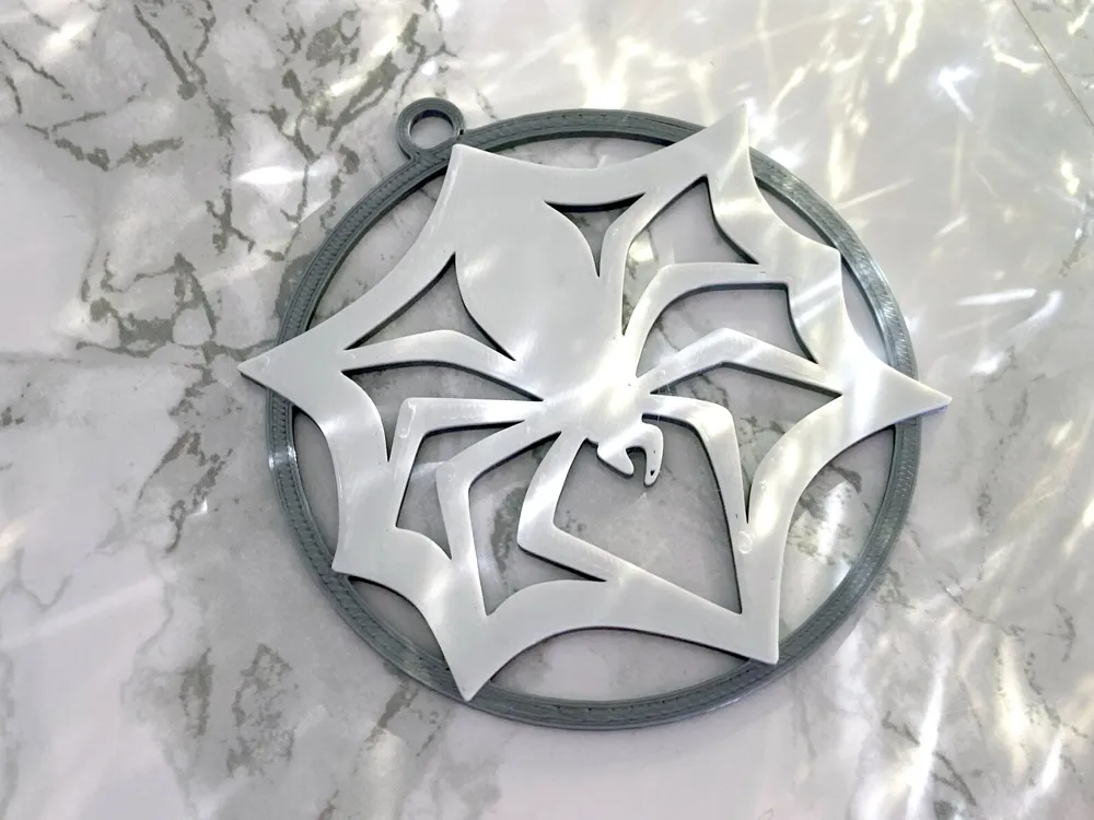 Jack Skellington Spider Snowflake Ornament by PenolopyBulnick - MakerWorld