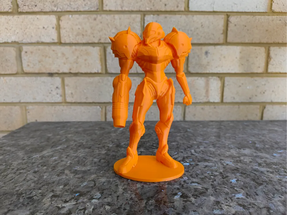Samus Aran : Metroid - Free 3D Print Model - MakerWorld