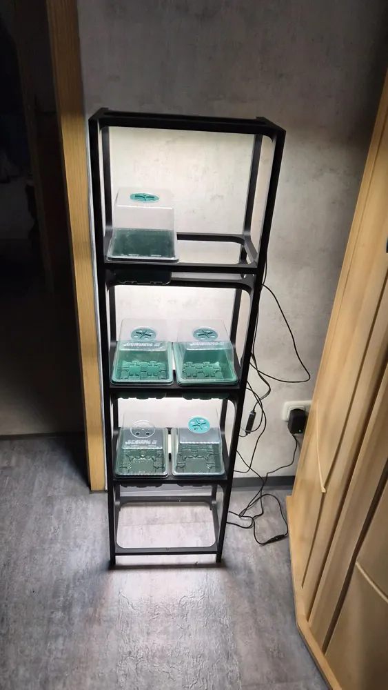Modular grow shelf, Seedling cultivation, Seeds, Cold frame - Free 3D ...