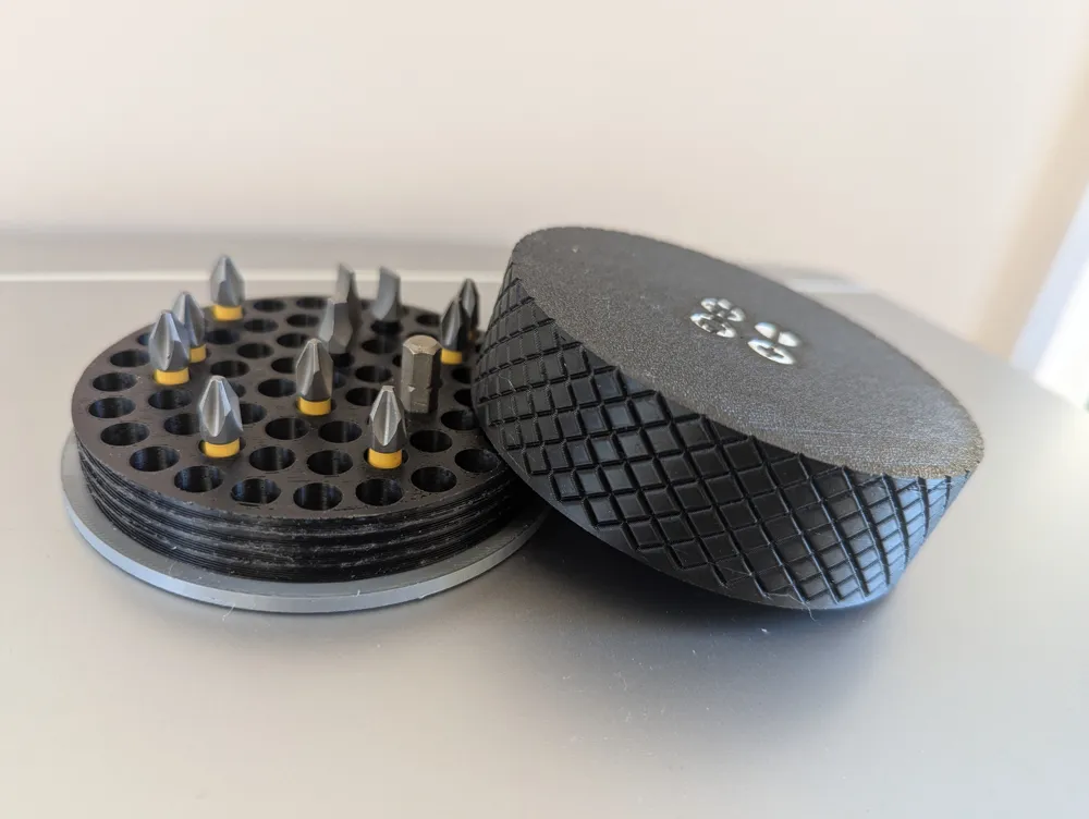 Long and Short Screwdriver Bit Holder case - Free 3D Print Model ...