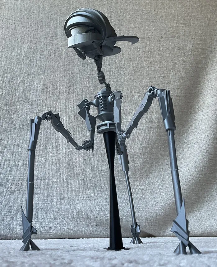 Articulated Martian Spider - The Great Martian War - Free 3D Print ...