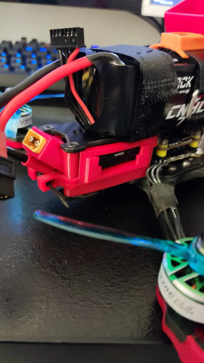 walksnail avatar vtx and antenna mount Geprc mark5 by lupeqq - MakerWorld