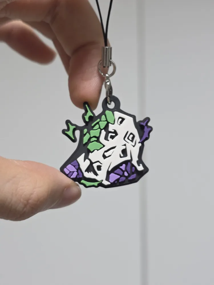 Limbus Company - E.G.O Gift: Lunar Memory Keychain - Free 3D Print ...