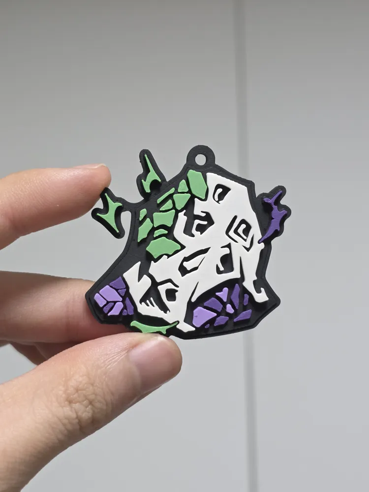 Limbus Company - E.G.O Gift: Lunar Memory Keychain - Free 3D Print ...