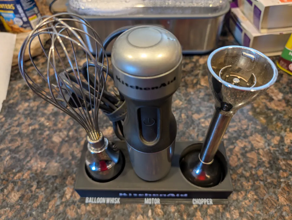 Immersion Blender Stand for KitchenAid KHB2351CU by Fuzzie - MakerWorld