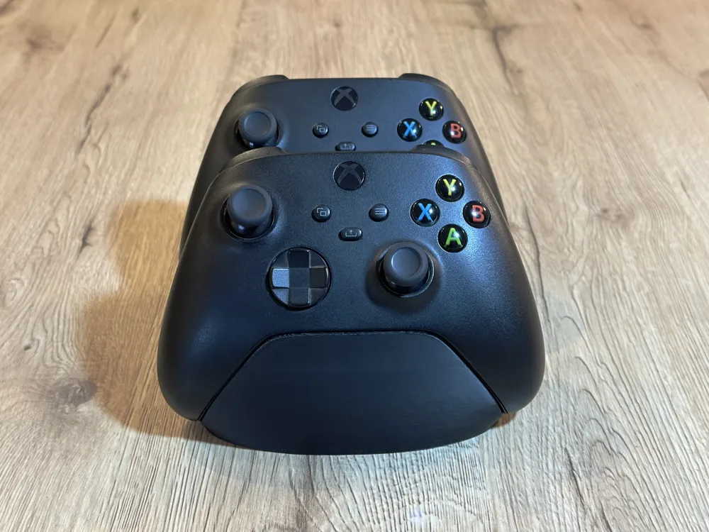double xbox controller stand / support - Free 3D Print Model - MakerWorld