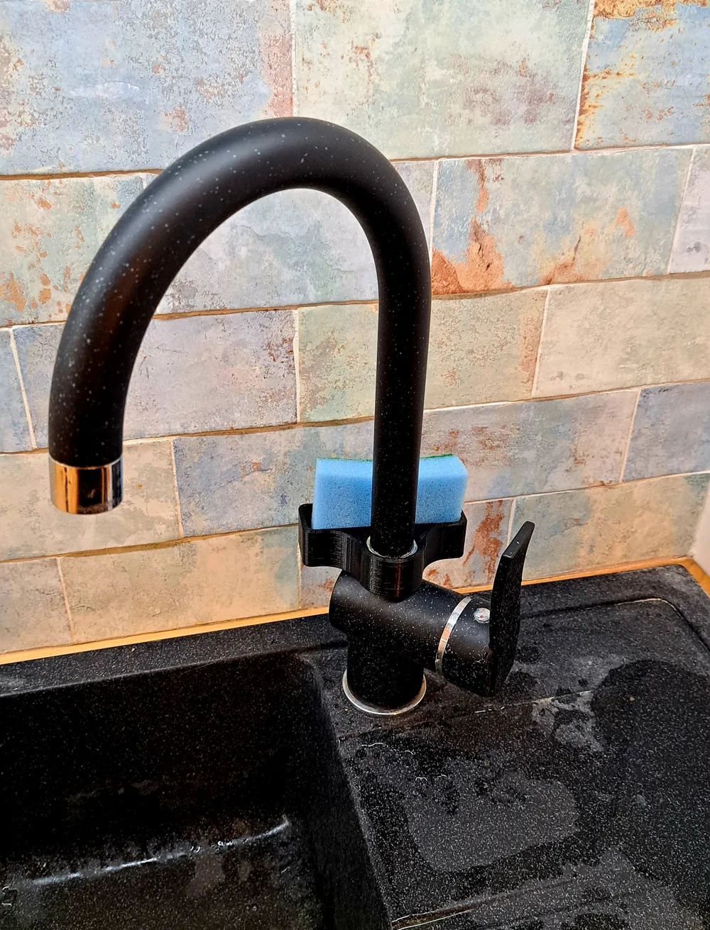 Narrow Kitchen Sponge Dripping Tray by Fat Moai MakerWorld: Download ...